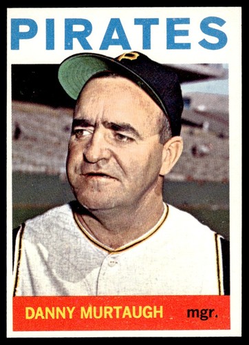 1964 Topps Danny Murtaugh : Pittsburgh Pirates #141 | eBay