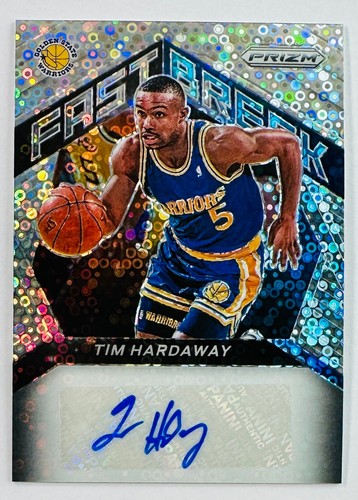2020-21 Prizm Tim Hardaway Fast Break Prizm Auto Autograph Warriors | eBay