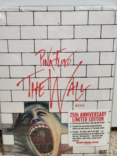 Pink Floyd – The Wall DVD - CLASSIC - SEALED NEW - 5.1 Dolby Digital ...