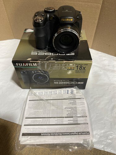 Fujifilm FinePix S2800HD 14 MP Digital Camera 18x Wide Optical Zoom 3.0 ...
