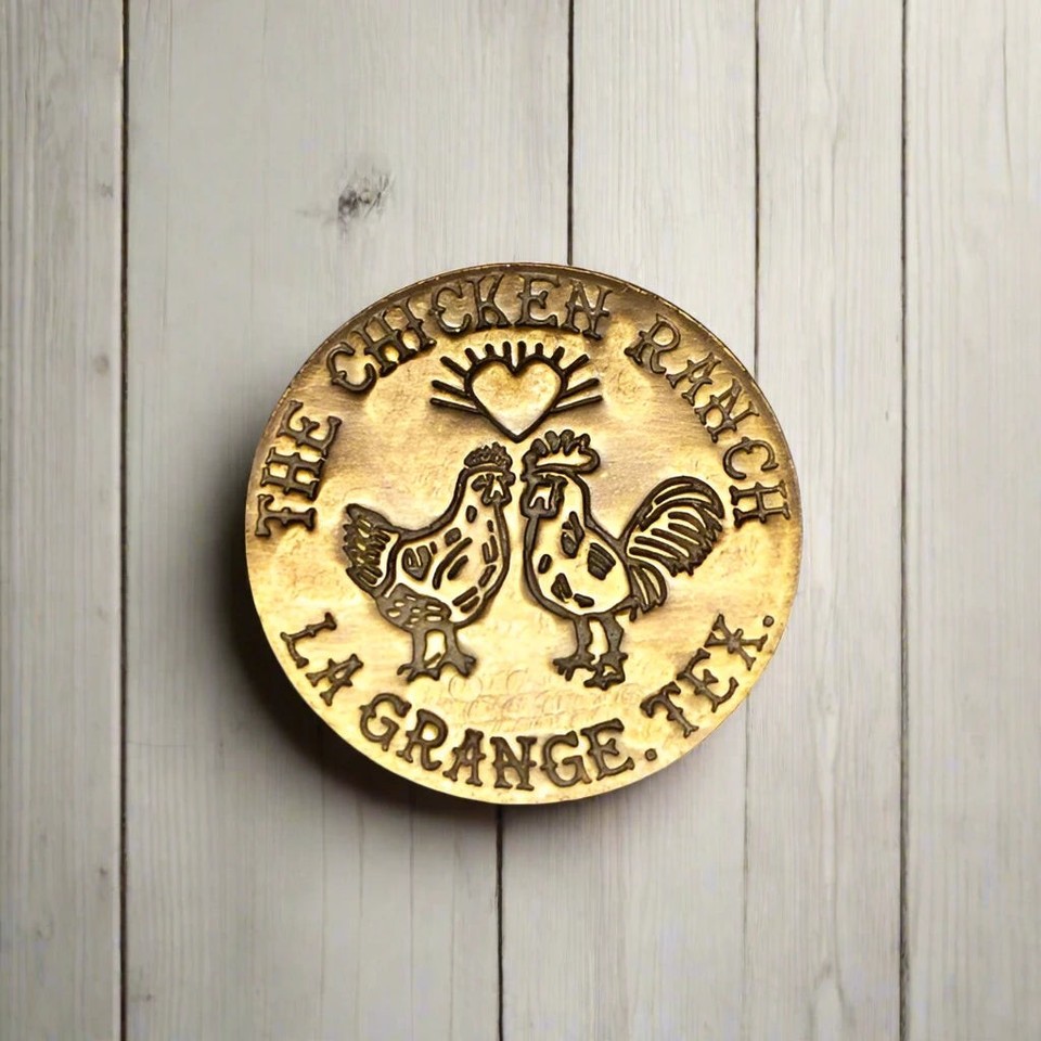 Brothel Solid Brass Tokens With Raised Lettering (Set Of 6 Assorted Tokens) | eBay