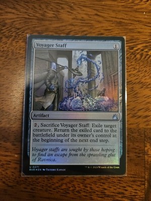 Voyager Staff Ravnica Remastered Foil | eBay