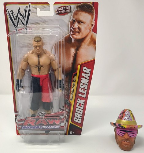 WWE Brock Lesnar Raw Super Show Action Figure by Mattel - 1st Time In ...