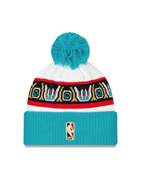 Men's Vancouver Memphis Grizzlies New Era Classic Knit Toque With Pom ...