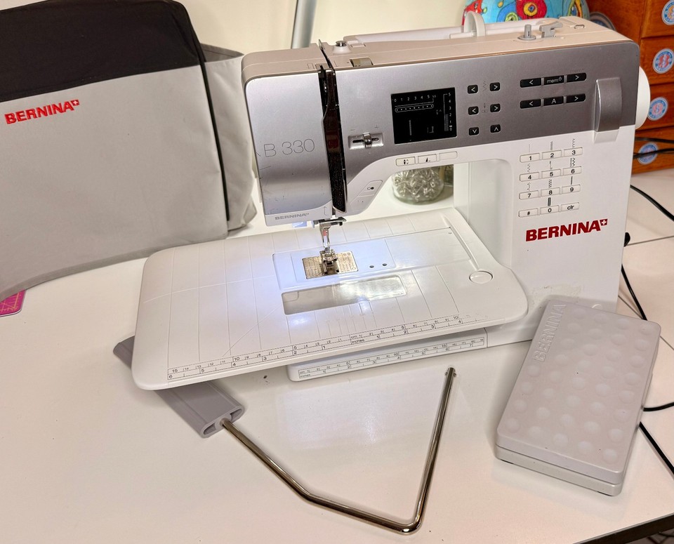 Bernina 330 Sewing Machine with Extension Table & Accessories | eBay UK