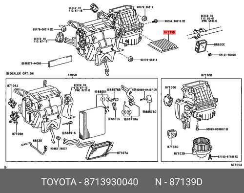Genuine OE Filter Clean Air 8713930040 for Toyota 87139-30040 | eBay.de