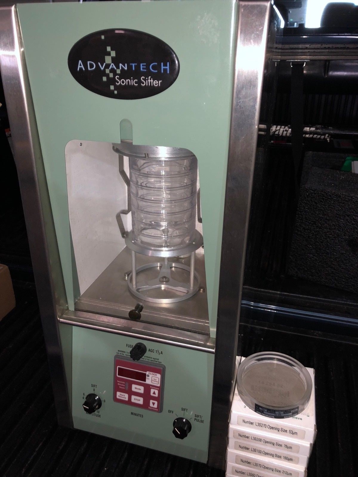 ADVANTECH MFG L3P-25 Sonic Sifter with 6 Sieves | eBay