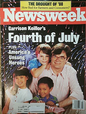 FOURTH of JULY NEWSWEEK Magazine July 4 1988 Americas Unsung Heroes ...
