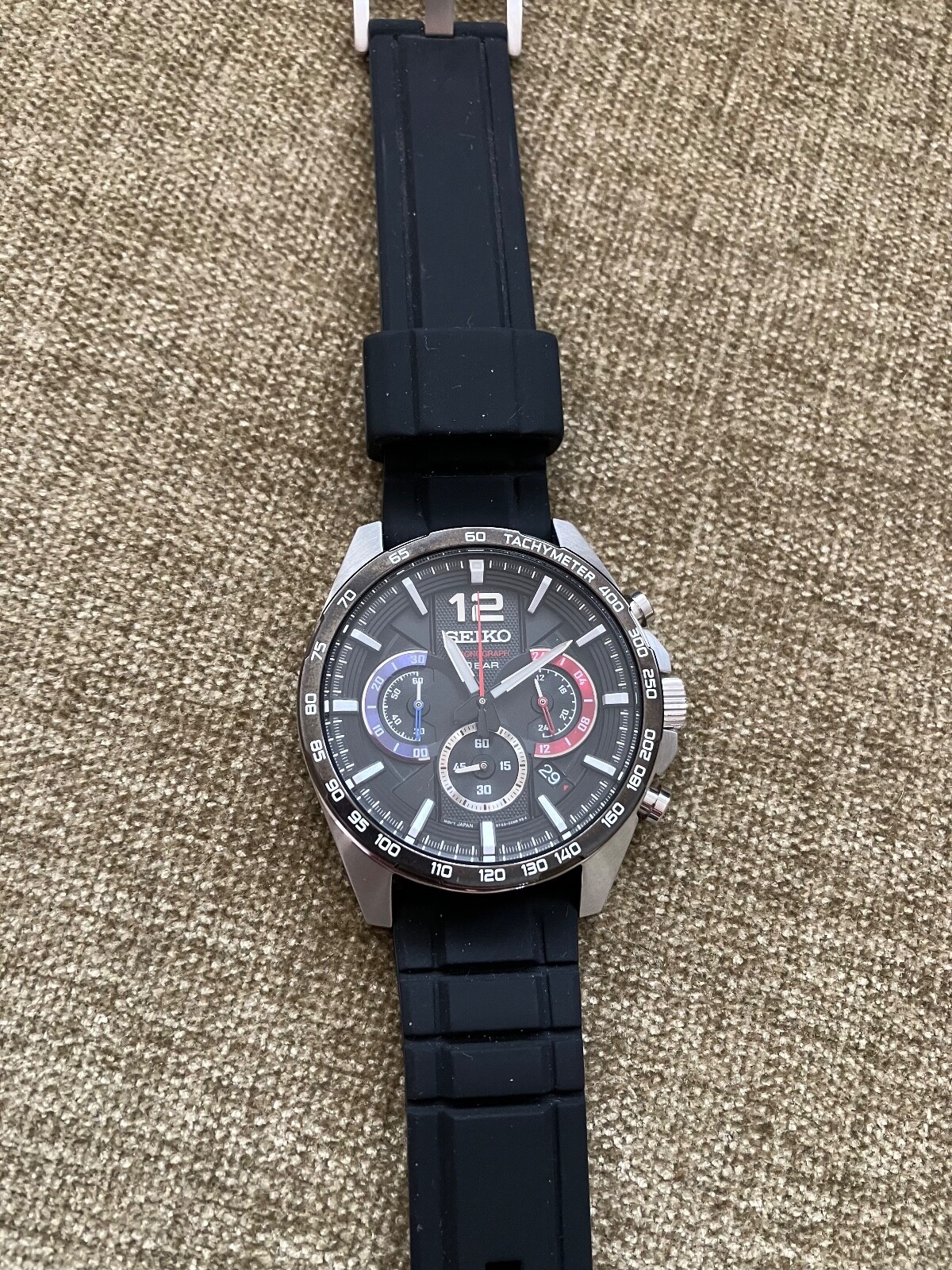 Seiko Sports Chronograph SSB347P1, Quartz, Excellent … - Gem