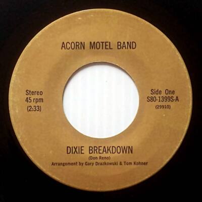 [RARE] Acorn Motel Band- Dixie Breakdown / Old And In The Way [7" 45 ...