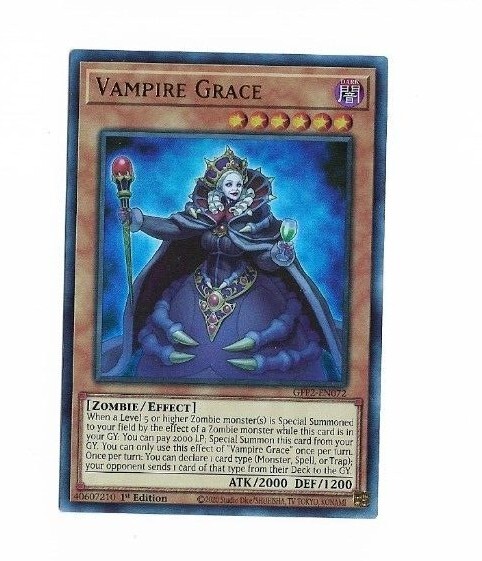 Yugioh Yu-Gi-Oh! Vampire Grace GFP2-EN072 1st edition UR NM | eBay