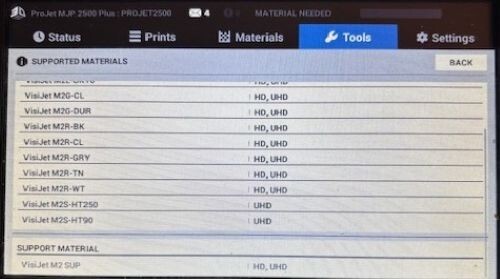 3D Systems ProJet MJP 2500 Plus Printer | eBay