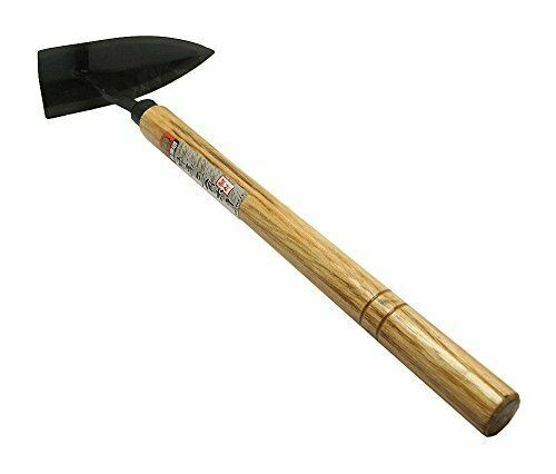 Asaka Japanese Garden Landscaping Triangle Hoe With Steel Blade & Wood ...