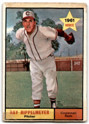 1961 Topps (D) Ray Rippelmeyer Cincinnati Reds #276 | eBay
