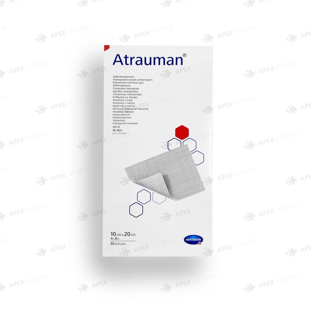 X30 Atrauman Tulle Impregnated Dressings 10 X 20 Cm Wound Aid 499536 ...