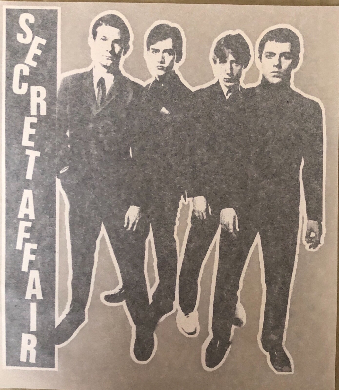 Original Vintage Secret Affair Mod Revival Band Iron … - Gem