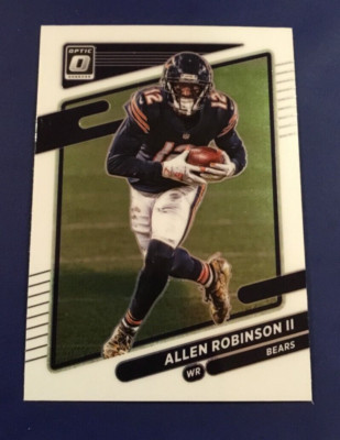 2021 Donruss Optic # 76 ALLEN ROBINSON II Chicago Bears Sweet Card Look ...
