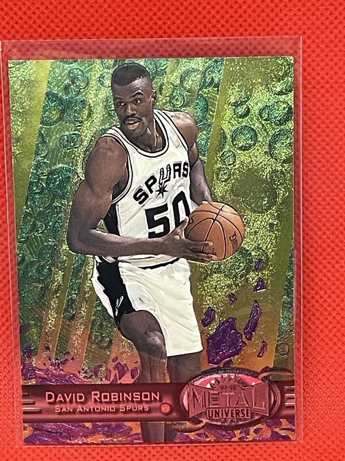 1997-98 Fleer Metal Universe #78 David Robinson - Naval Academy | eBay
