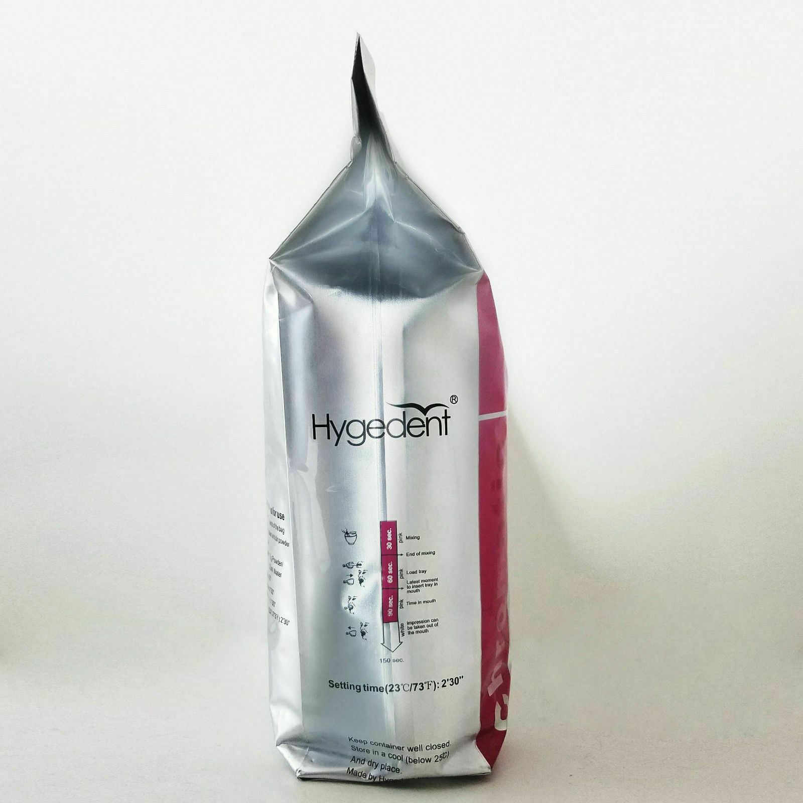 6 x 1LB Hygedent Alginate Dental Impression Material Chromatic Fast Set ...