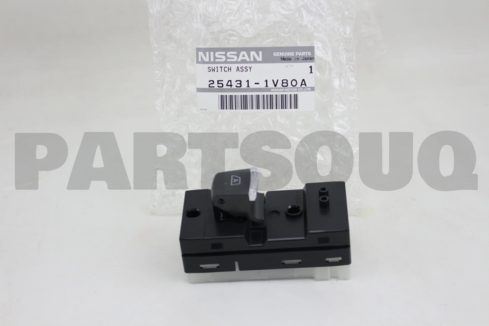 254311V80A Genuine Nissan SWITCH ASSY-P0WER WINDOW,REAR LH 25431-1V80A ...