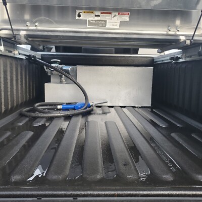 Aluminum 34 gallon transfer Tank with drop step for tank LOW PROFILE | eBay