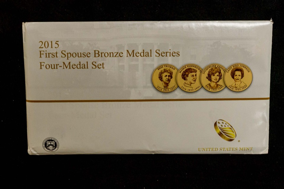 2015 FIRST SPOUSE BRONZE MEDAL SERIES 4-Medal Set w/OGP | eBay