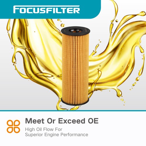 6PCS 26350-2S000 Engine Oil Filter For 2022-2023 Hyundai Tucson 2.5L ...