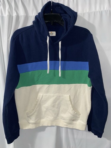 Marine Layer Colorblock Stripe Hoodie Mens Medium Size Jordan Pullover ...