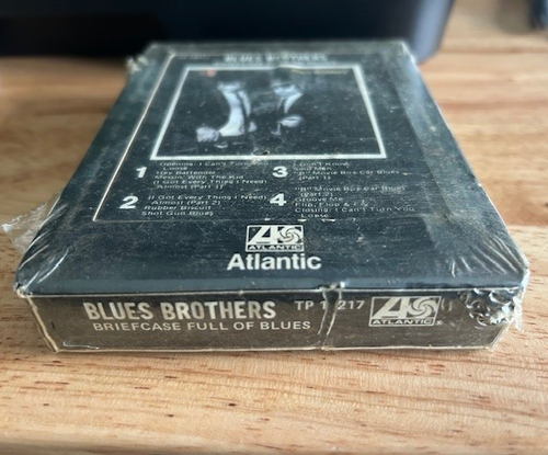 BLUES BROTHERS BRIEFCASE FULL OF BLUES 8 TRACK NOS ATLANTIC RECORDS ...