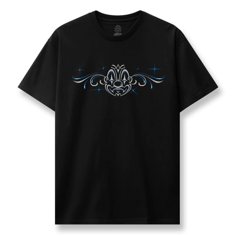 Mister Cartoon MLB Clown Mask T-Shirt Black Blue 2XL Unused Stadium ...