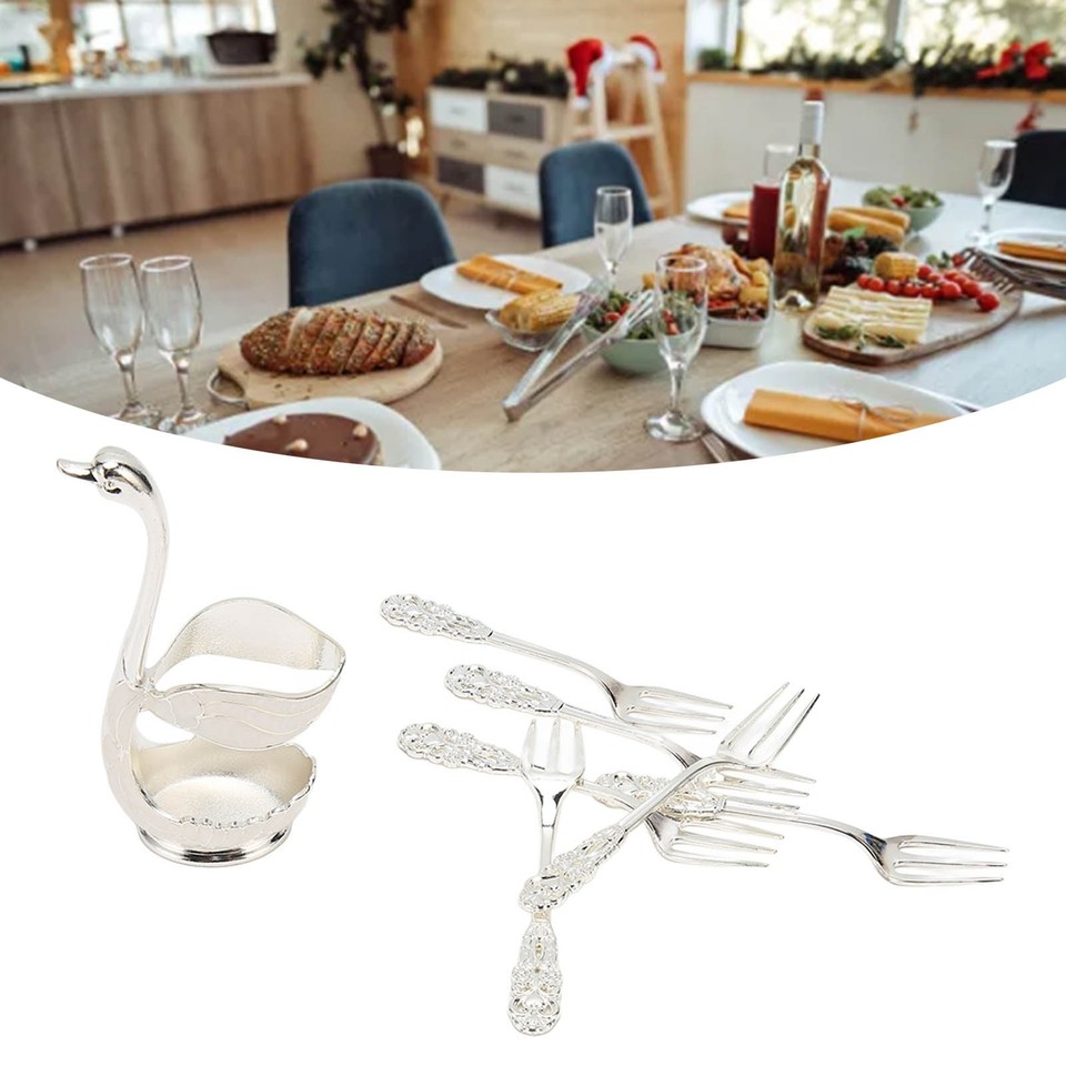 Swan Base Holder Coffee Dinnerware Set Light Luxury Innovative Swan ...