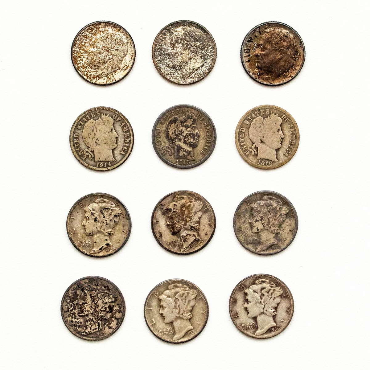 Rare American Dimes