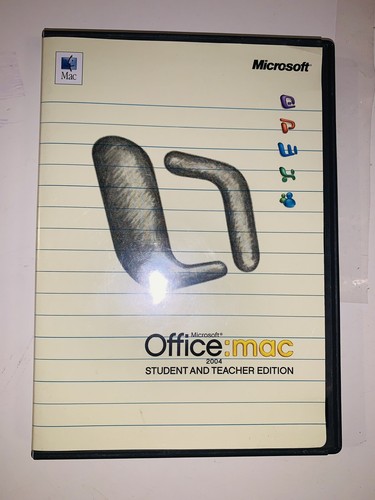 Microsoft Office:mac 2004 Student and Teacher Edition includes 3 ...