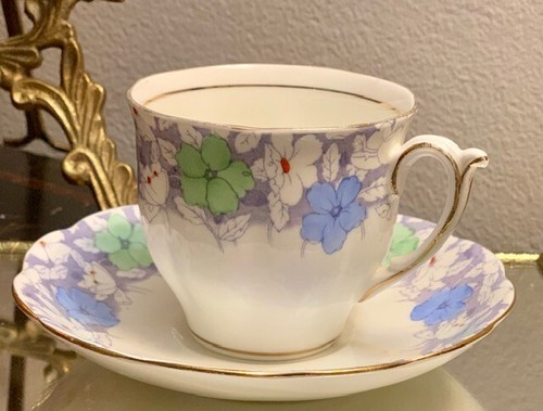 Vintage Bell China Cup and Saucer #4386 Made in England | eBay