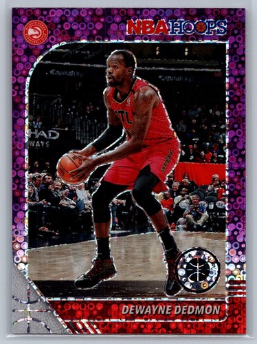 2019-20 Hoops Premium Stock #278 Dewayne Dedmon Prizms Purple Disco ...