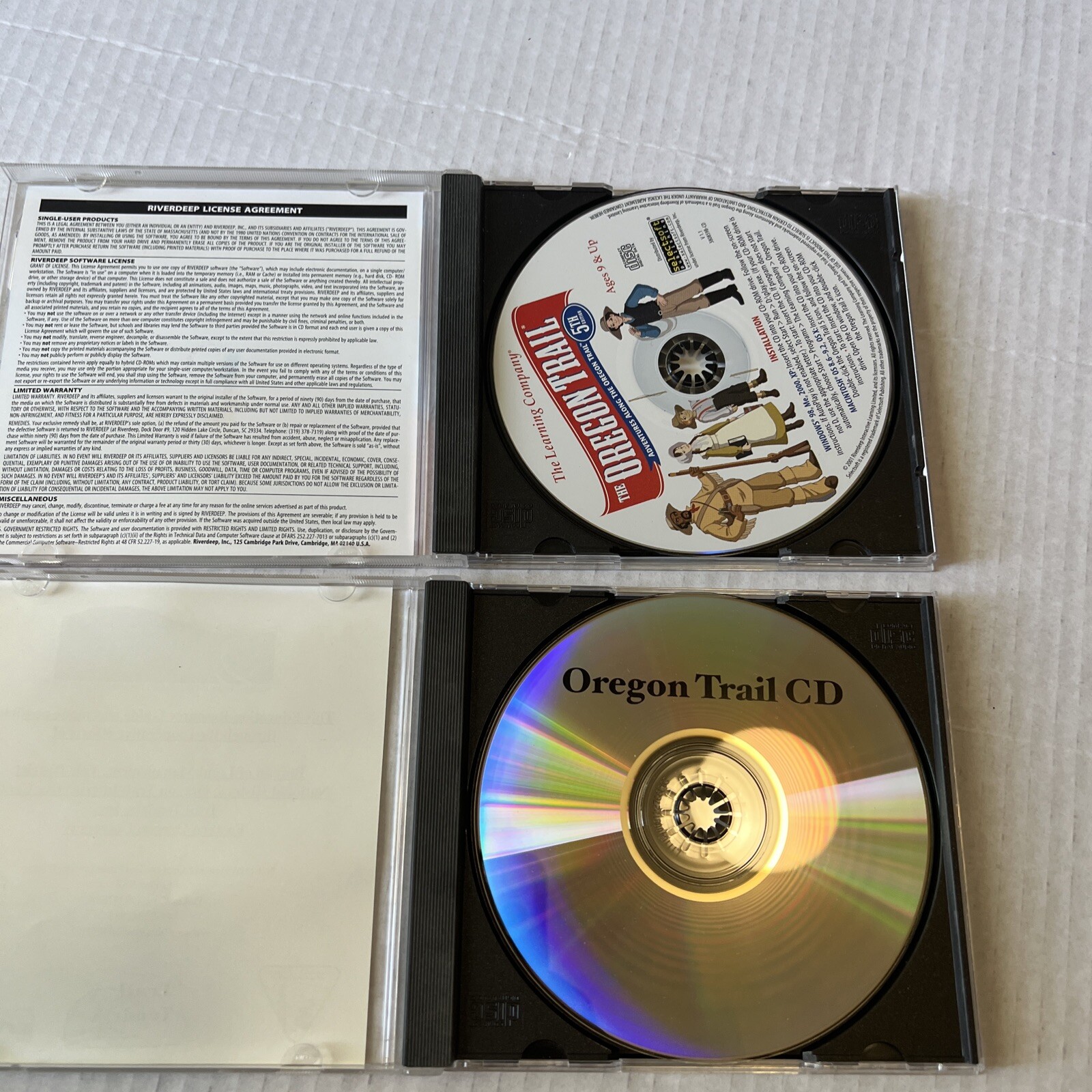 Scholastic The Oregon Trail 5th Edition PC CD Game 2001 Plus Education ...