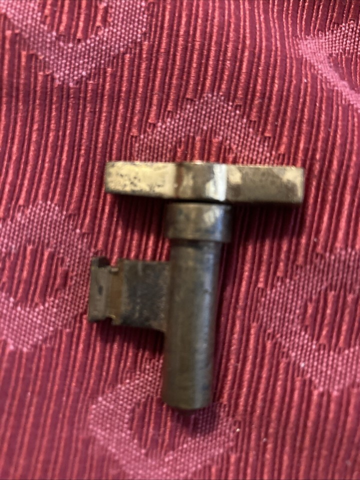 Antique Victorian Solid Brass Pocket Door Hardware Lock Key | eBay