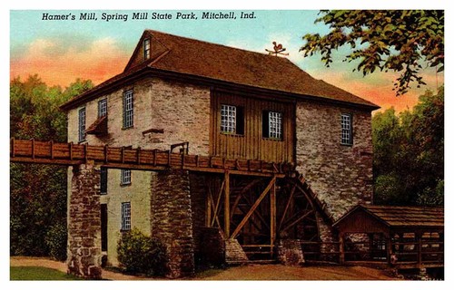 Postcard HISTORICAL SCENE Mitchell Indiana IN 9/07 AU2044 | eBay
