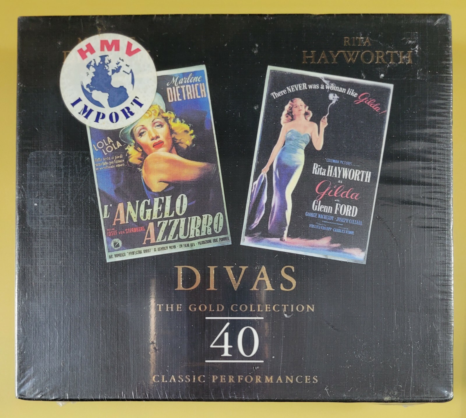 NEW Divas Gold Collection 40 CD Box Set Dietrich/Hayworth (2 Disc ...