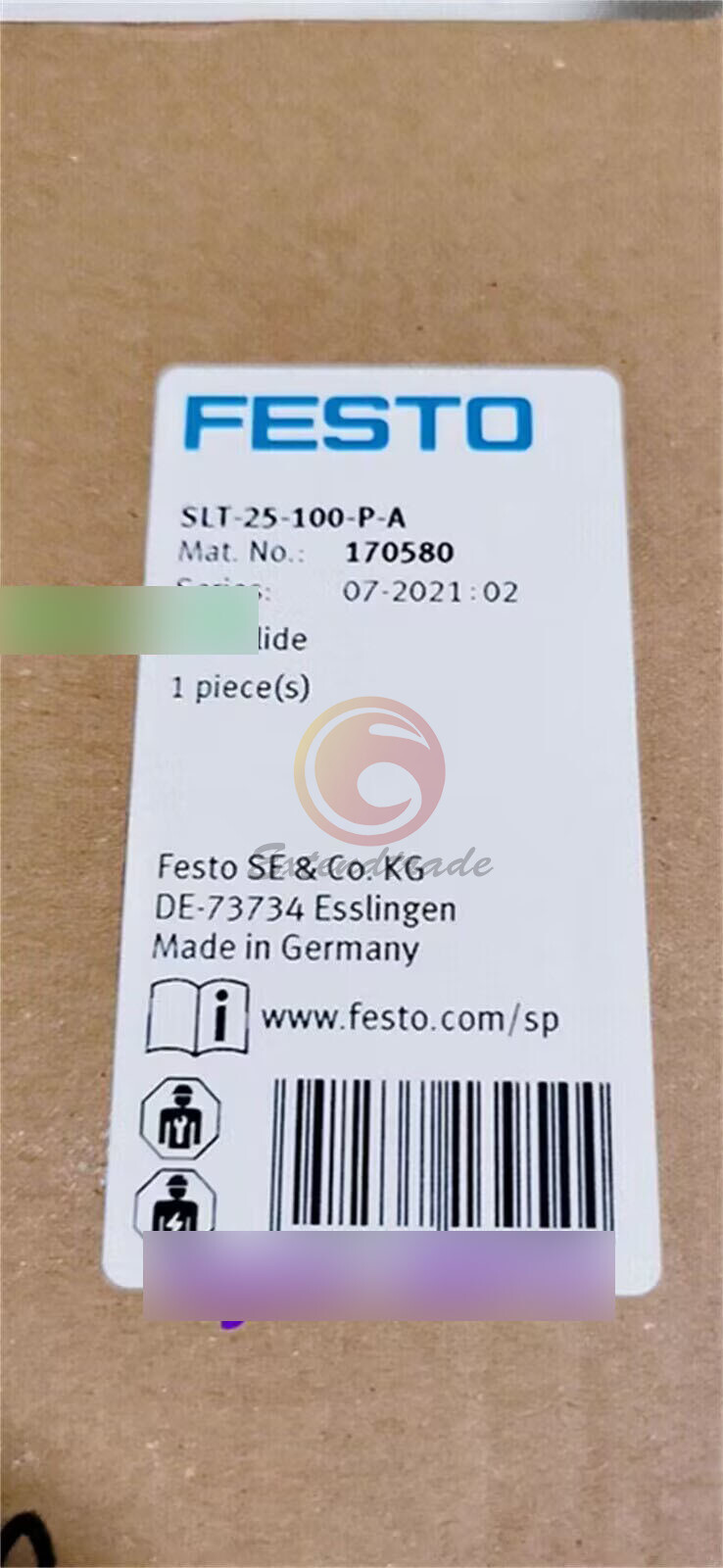 1PC NEW IN BOX FESTO small sliding table cylinder SLT-25-100-P-A 170580 ...