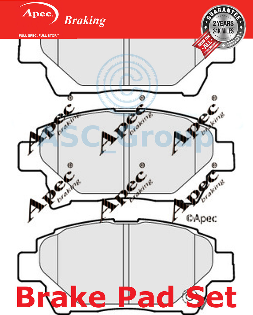 Apec Front Brake Pads Set OE Quality Replacement PAD1722 | eBay UK