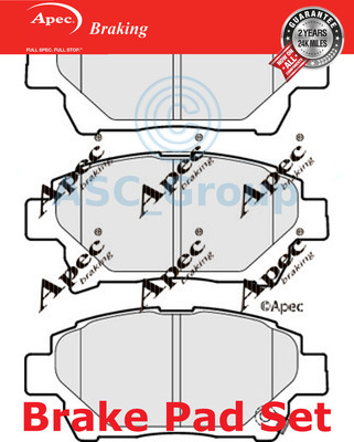 Apec Front Brake Pads Set OE Quality Replacement PAD1722 | eBay UK