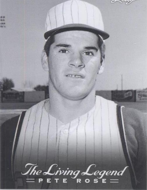 2012 Leaf Pete Rose The Living Legend - Pete Rose #1 for sale online | eBay