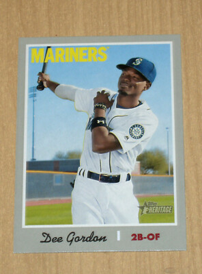 2019 Topps Heritage high number short print SP Dee Gordon #449 | eBay