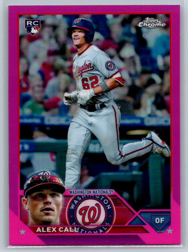 2023 Topps Chrome #187 Alex Call Pink Refractor | eBay