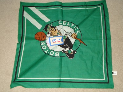 NBA Boston Celtics Bandanna 20x20 NWT's awesome size...face protector ...