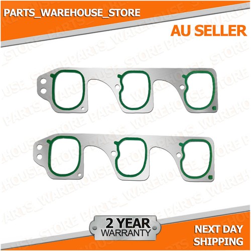 INLET/INTAKE MANIFOLD GASKETS FOR HOLDEN COMMODORE VZ VE VF ALLOYTEC ...