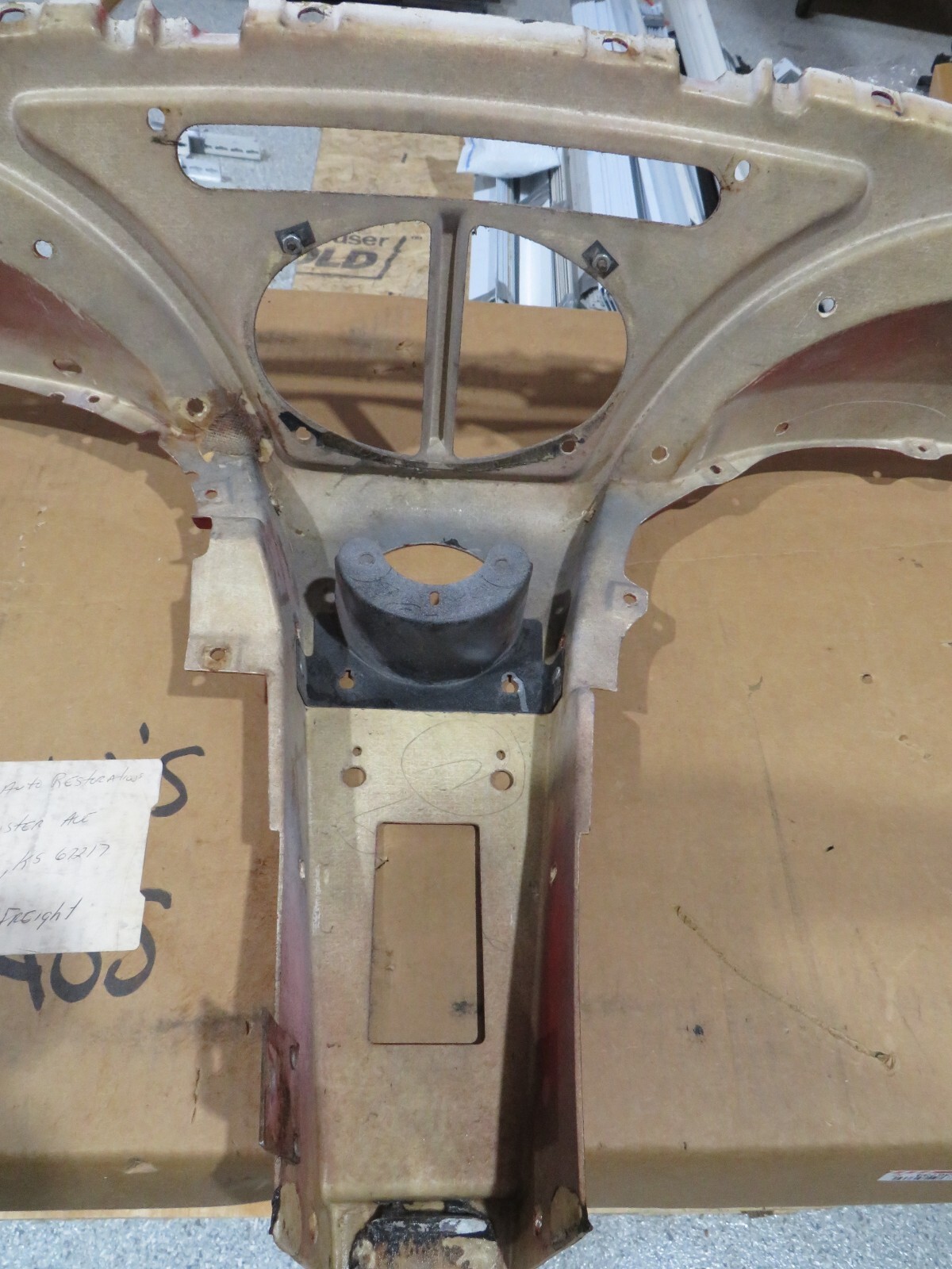 Early 1963 C2 Corvette Dash Assembly---Orig GM Survivor--White ...