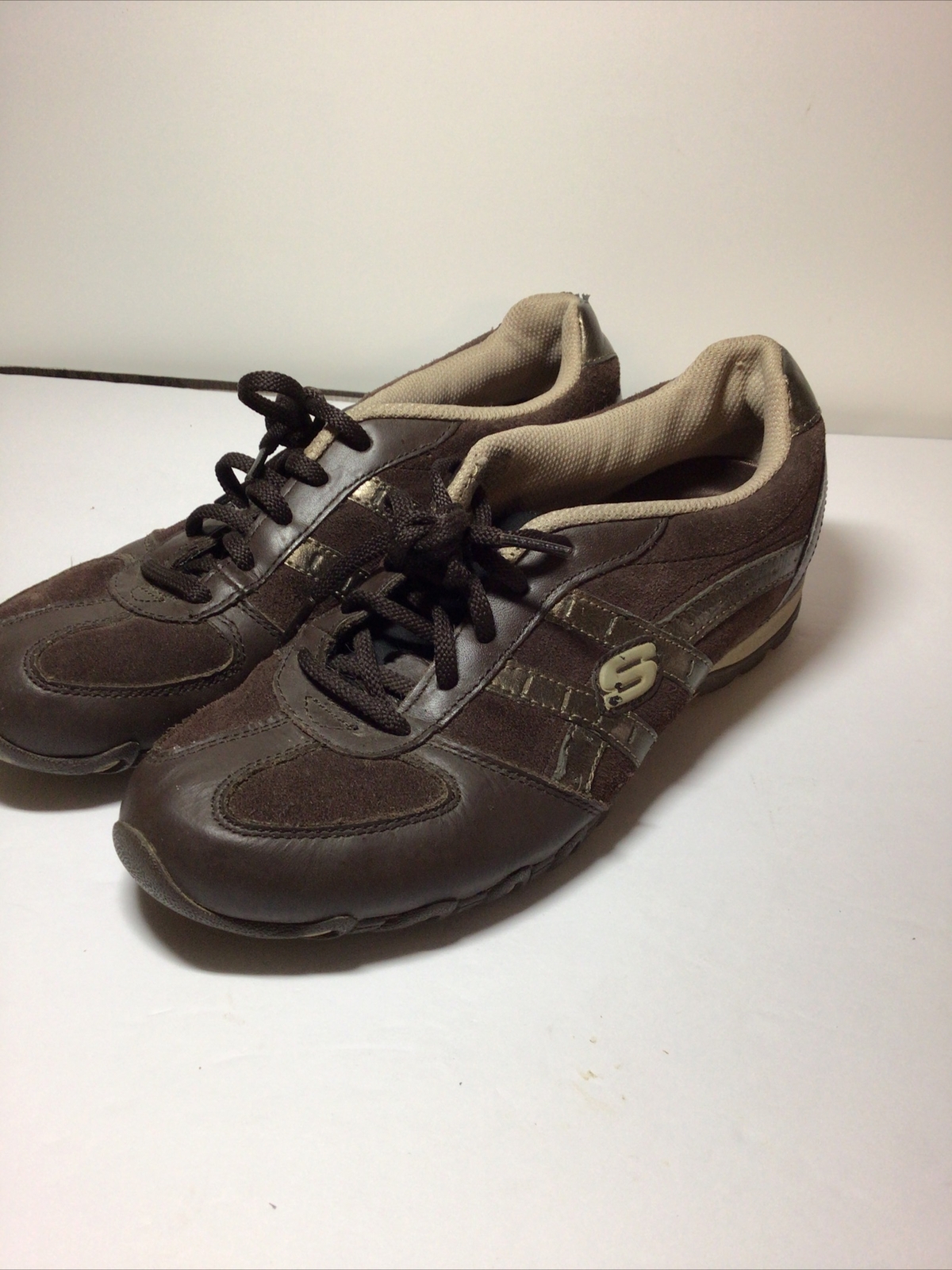SKECHERS 21062 Chocolate Brown Suede Speedsters Shoes… - Gem