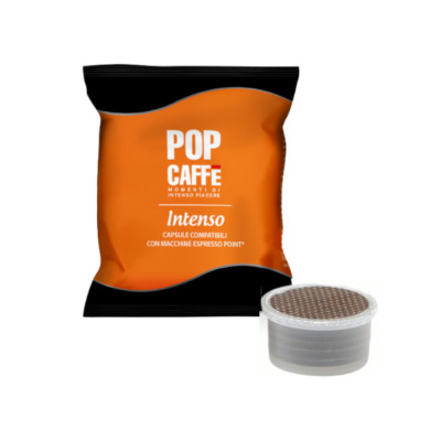 N.100 Pop Coffee Capsules Intenso Compatible With Lavazza Espresso ...